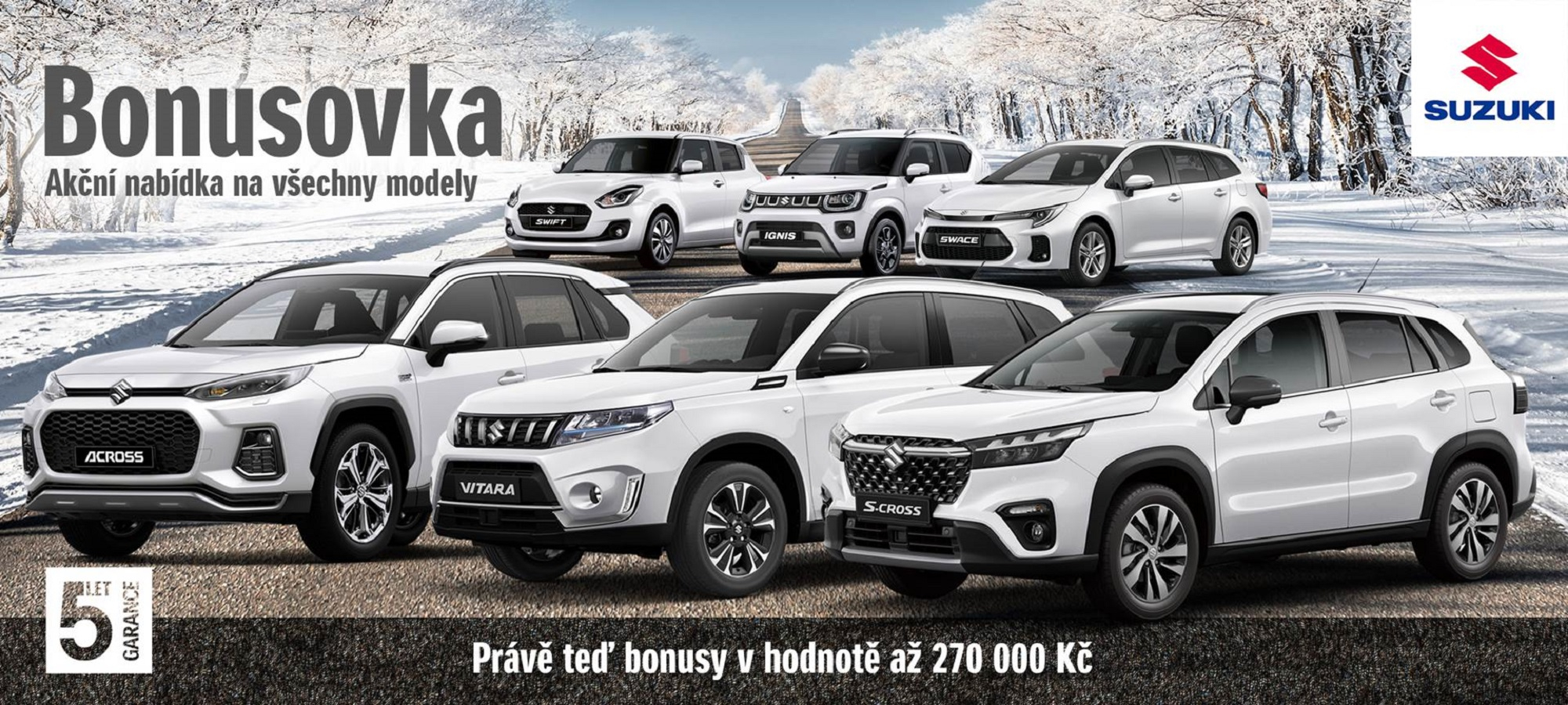 BONUSOVKA od Suzuki přináší slevy až 270 000 Kč i v roce 2024 ...